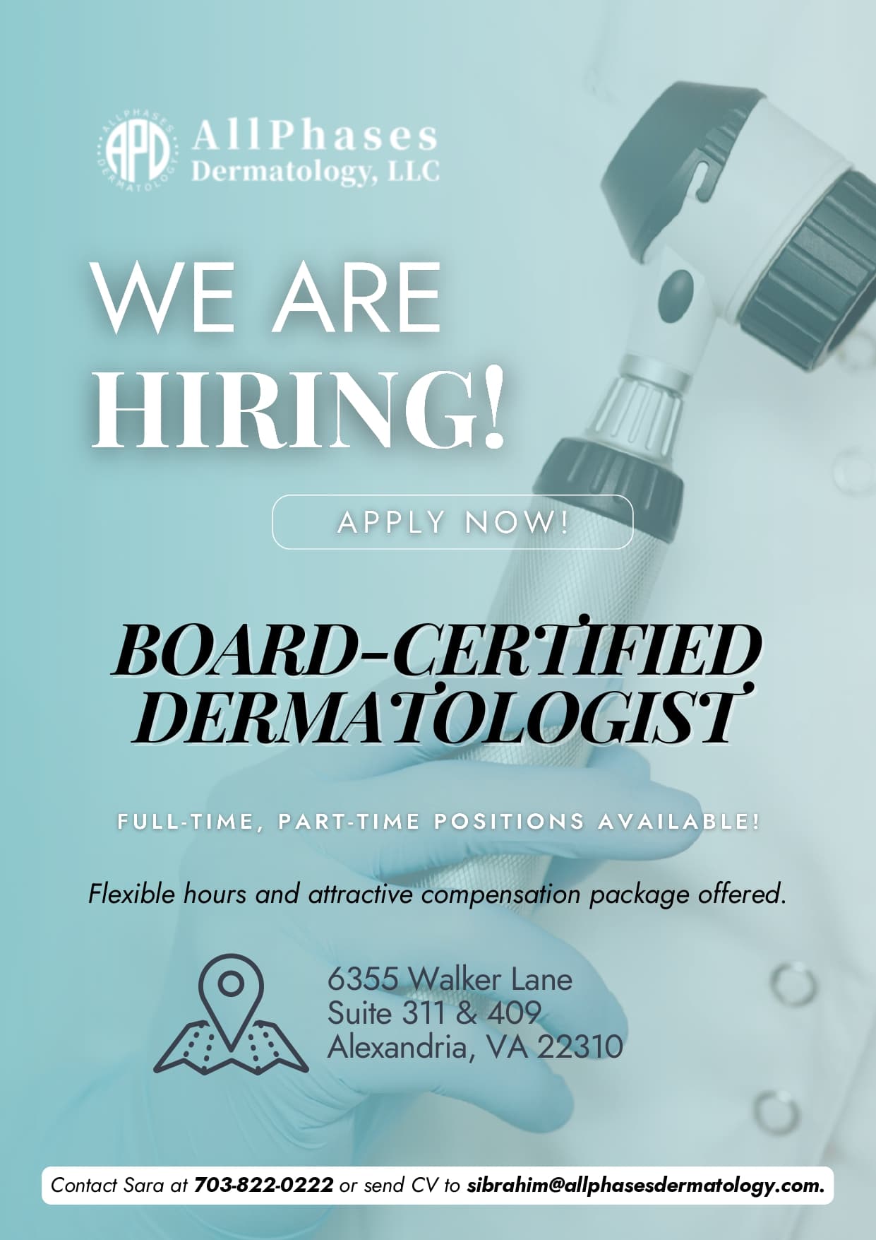 Job Opportunities - AllPhases Dermatology, LLC